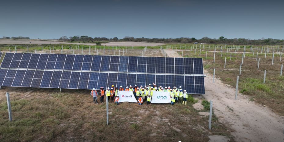 Con un avance superior al 40%, Enel Green Power instaló el primer panel ... Con un avance superior al 40%, Enel Green Power instaló el primer panel ...