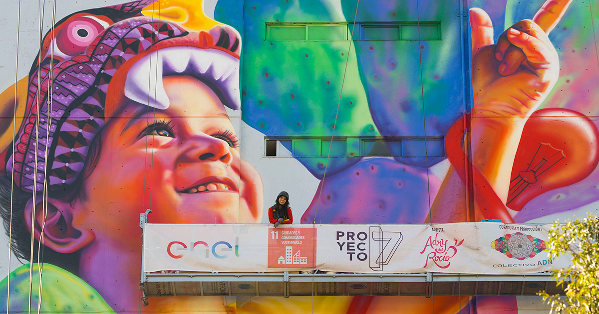 Ecological murals in Mexico City | Enel Green Power