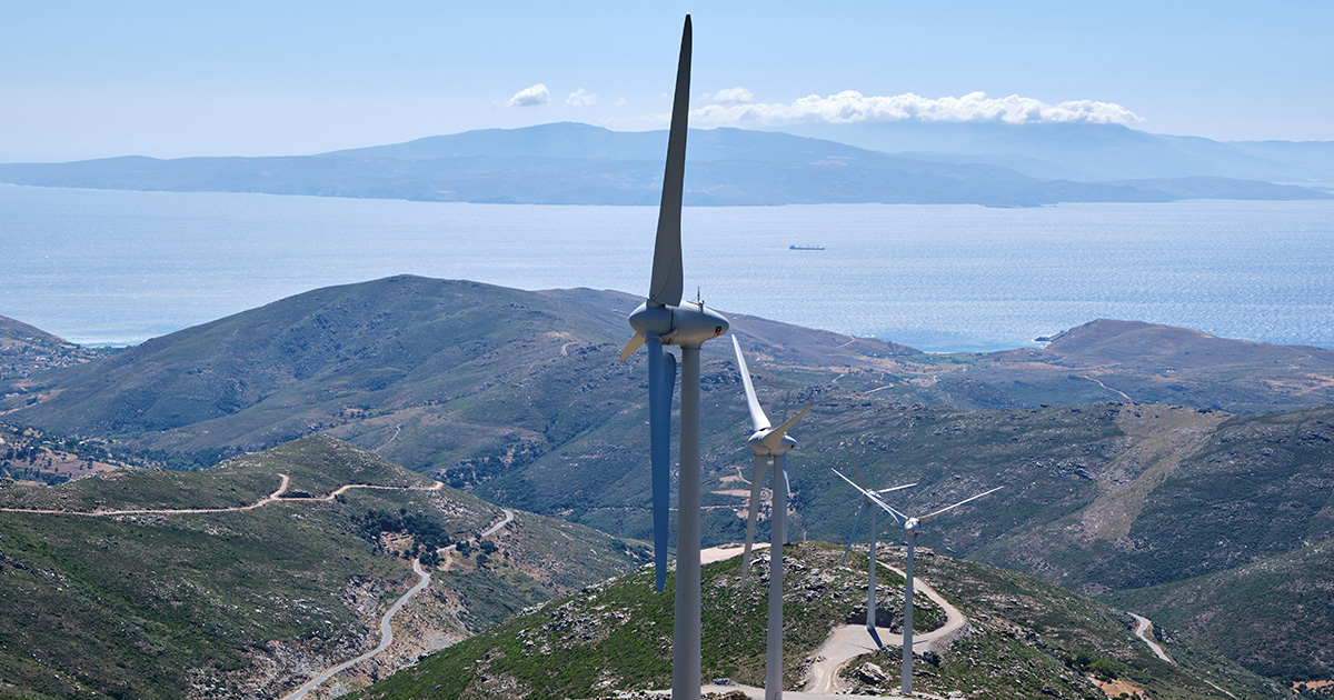 The Kafireas wind farm, Evia, Greece | Enel Green Power
